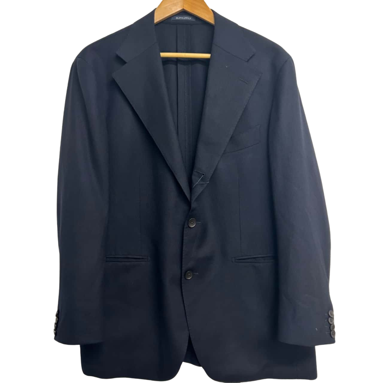 BNWT Suit Supply Mens Size 26 Navy Blue Wool Suit Jacket(s) - New With ...