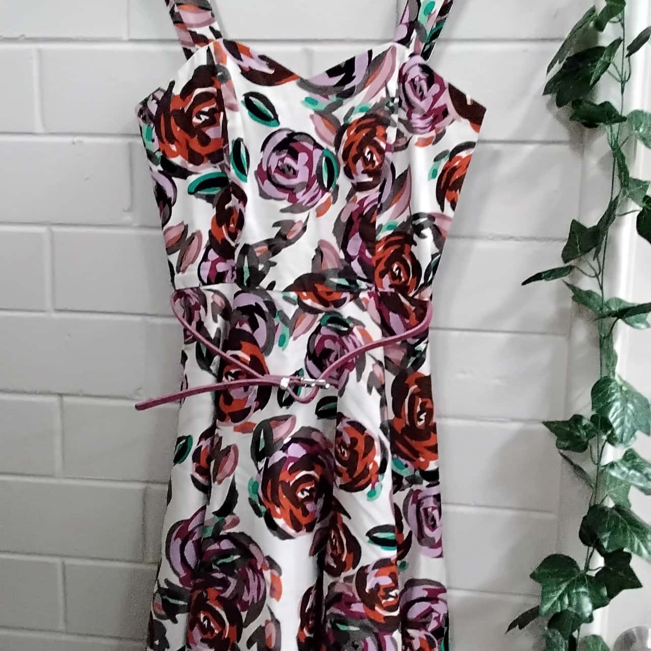 Review Womens Size 8 Party Dress Floral (s)