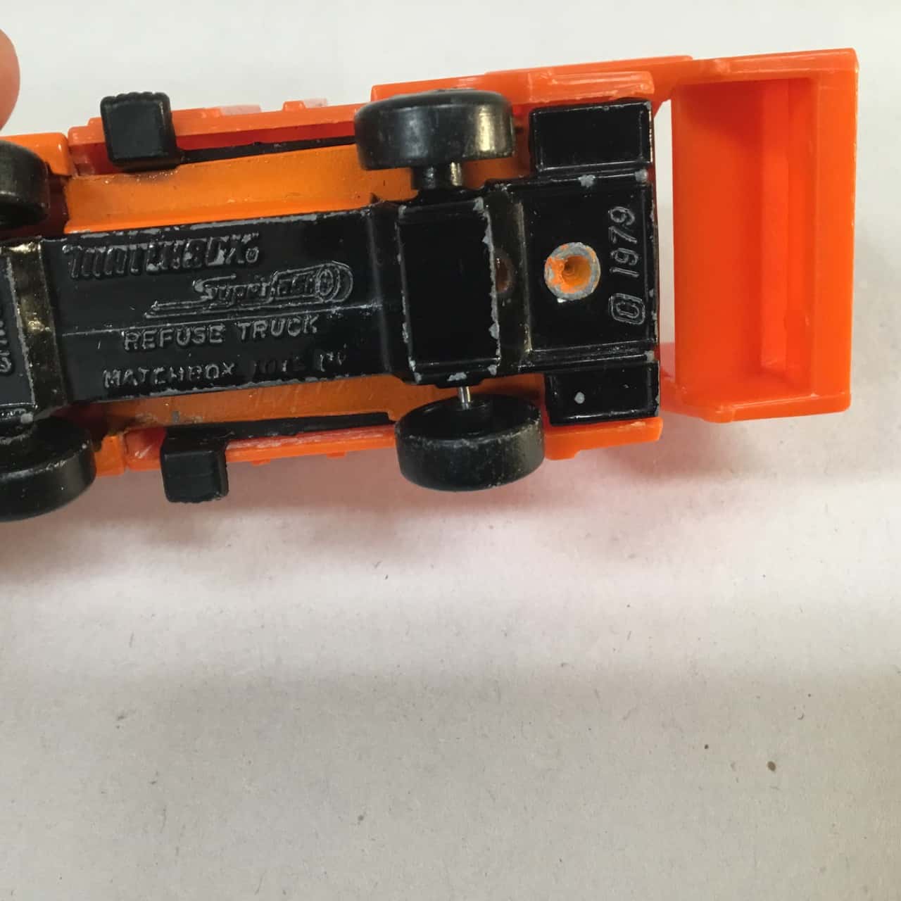 Matchbox Orange Refuse Truck No 36
