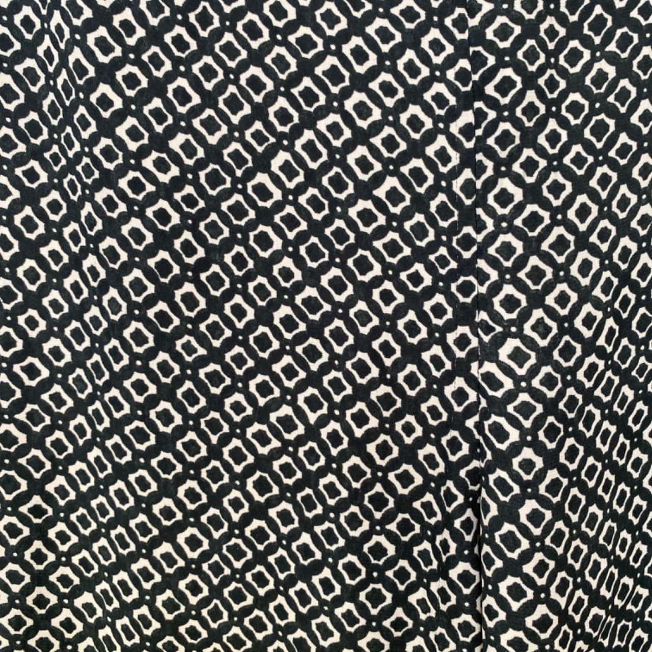 The Ark Womens Size S Black & White Pattern Pants(s)