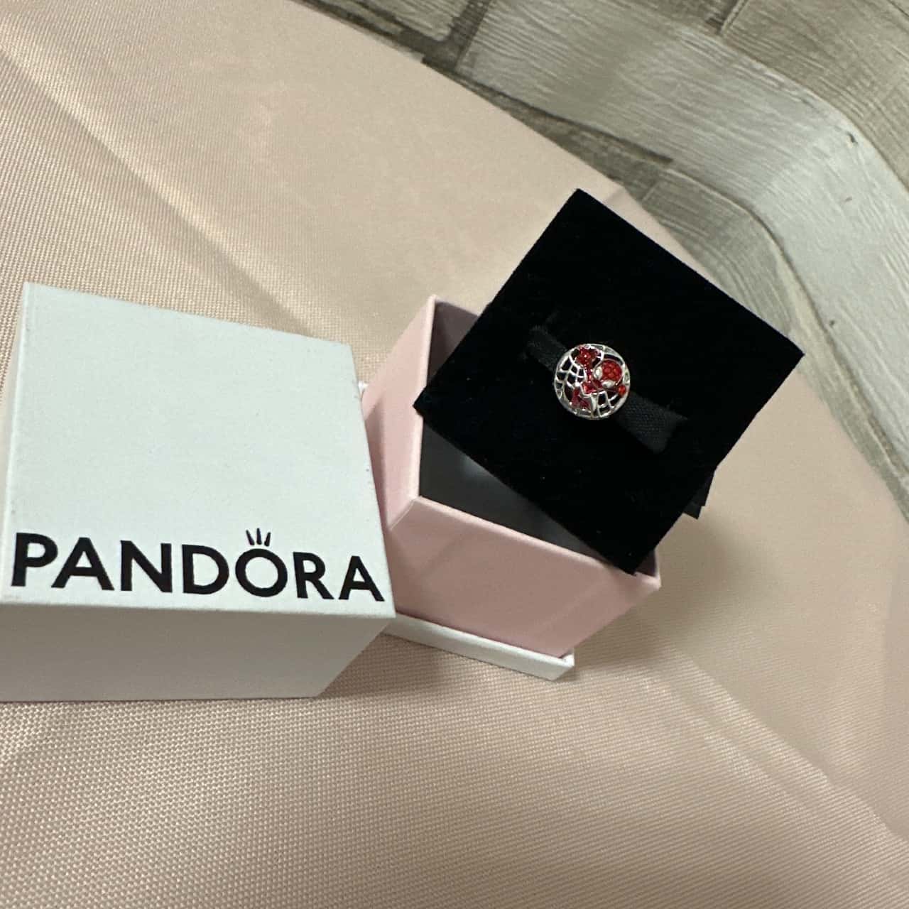 Pandora Spiderman charm