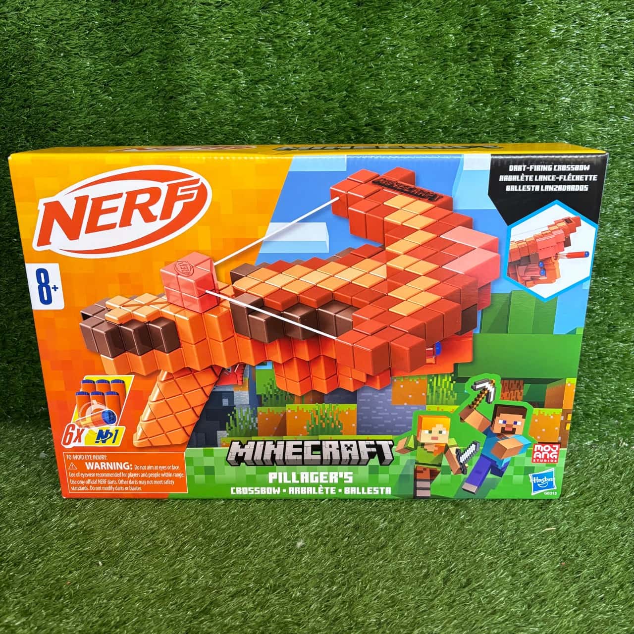 NERF Minecraft Pillager's Crossbow Blaster (New)(s)