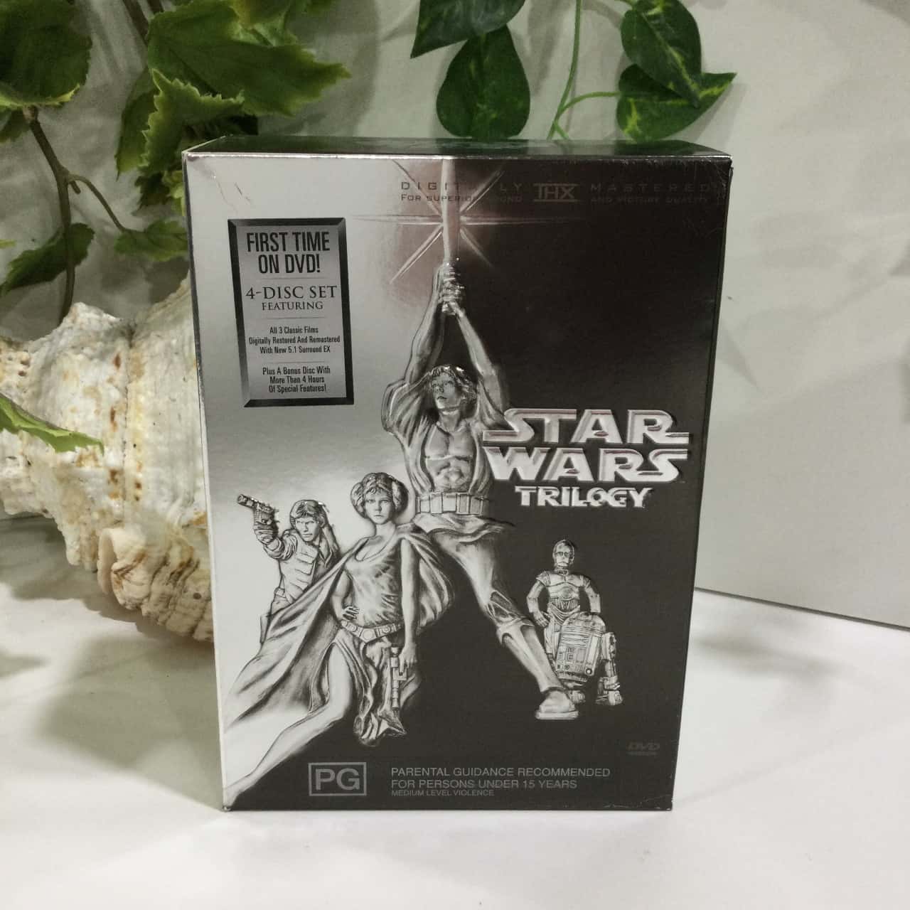 Star Wars Trilogy 4 x Disc Set