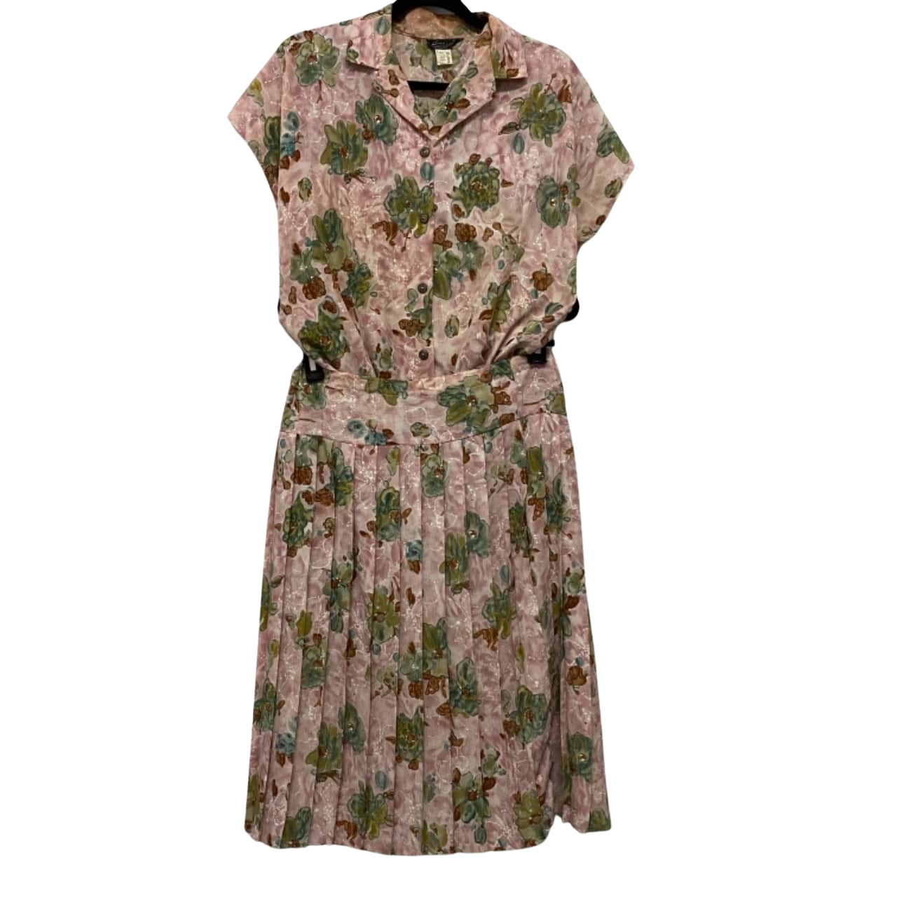 Vintage Womens Coords Size 14 Green / Pink (s)