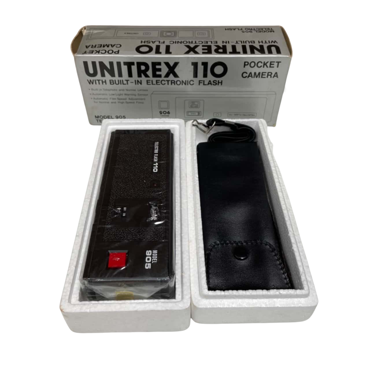 Vintage Unitrex Telectro Flash Pocket Camera (s)