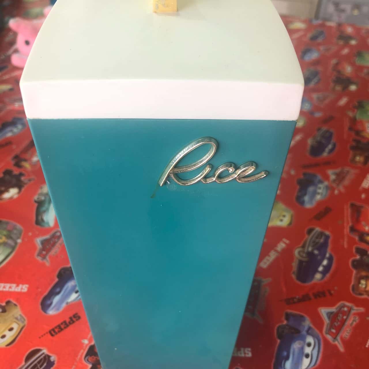 UVGC 4 Pce Capri Brittish Xylonite Retro Cannisters Rice, Sugar, Tea ...