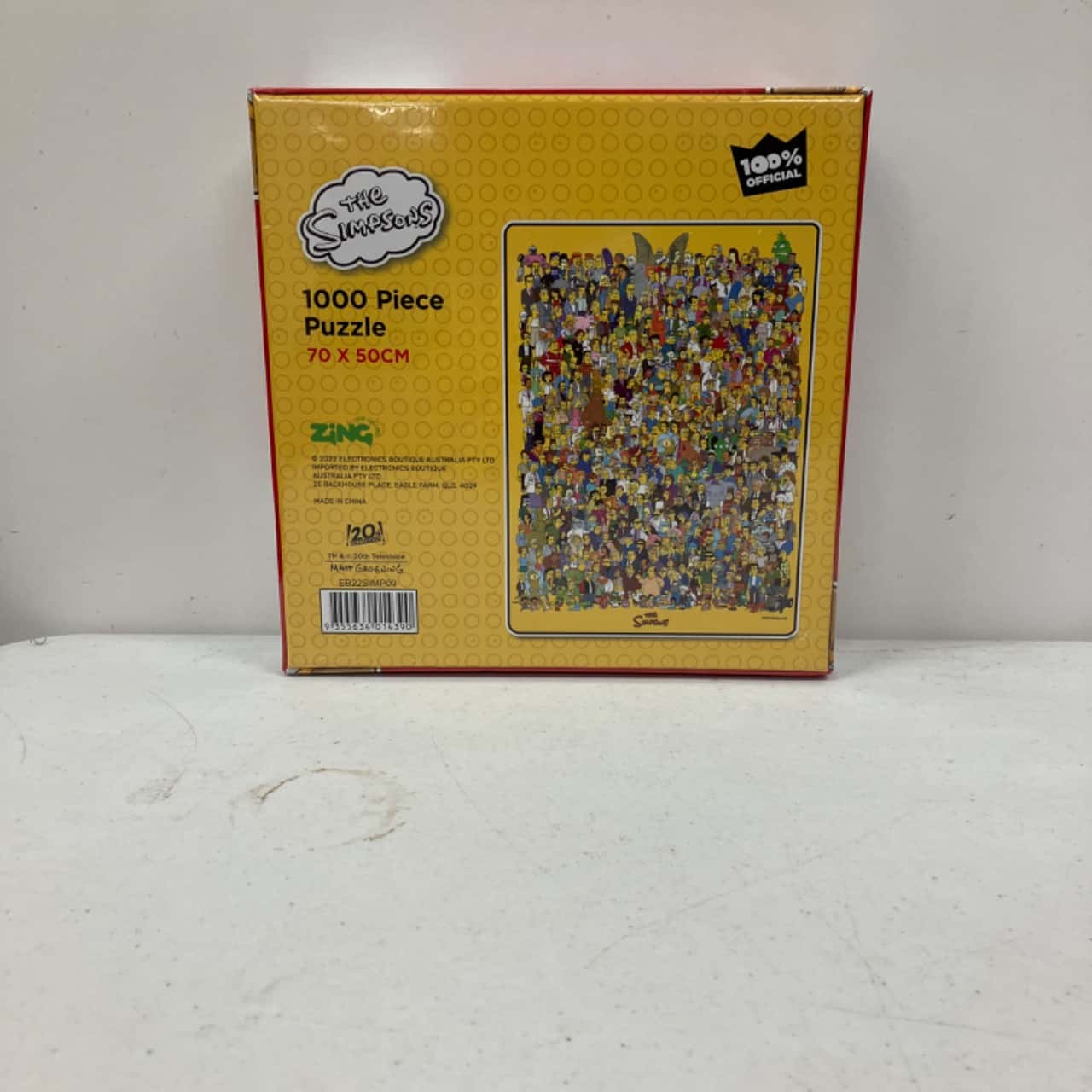 The Simpsons 1000 Piece Jigsaw Puzzle (s)