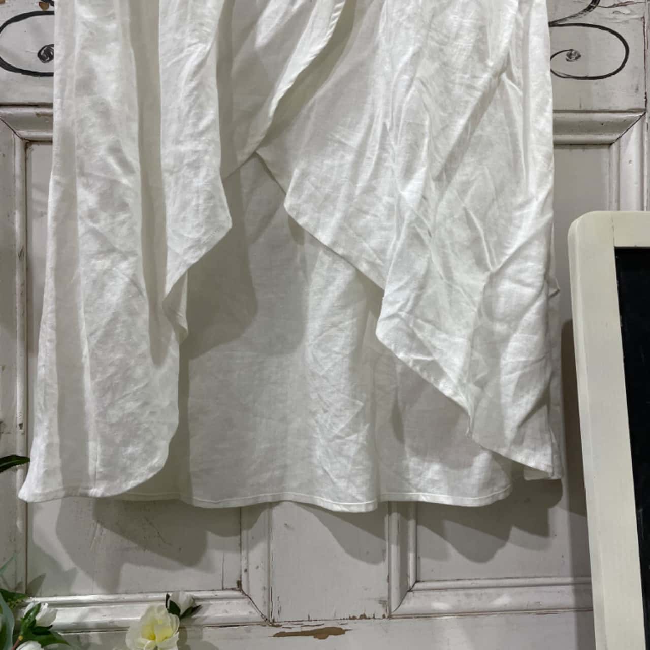 CLEARANCE ITEM!! 55% LINEN!! TOKITO BRAND!! Womens Size 12 MIDI DRESS ...