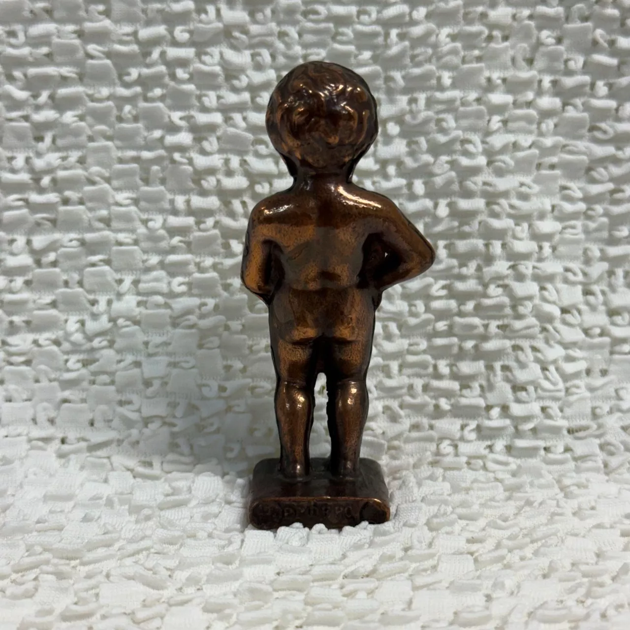 Vintage Bronze 'Manneka Pis' Collectible Sculpture - Belgium Souvenir(s ...