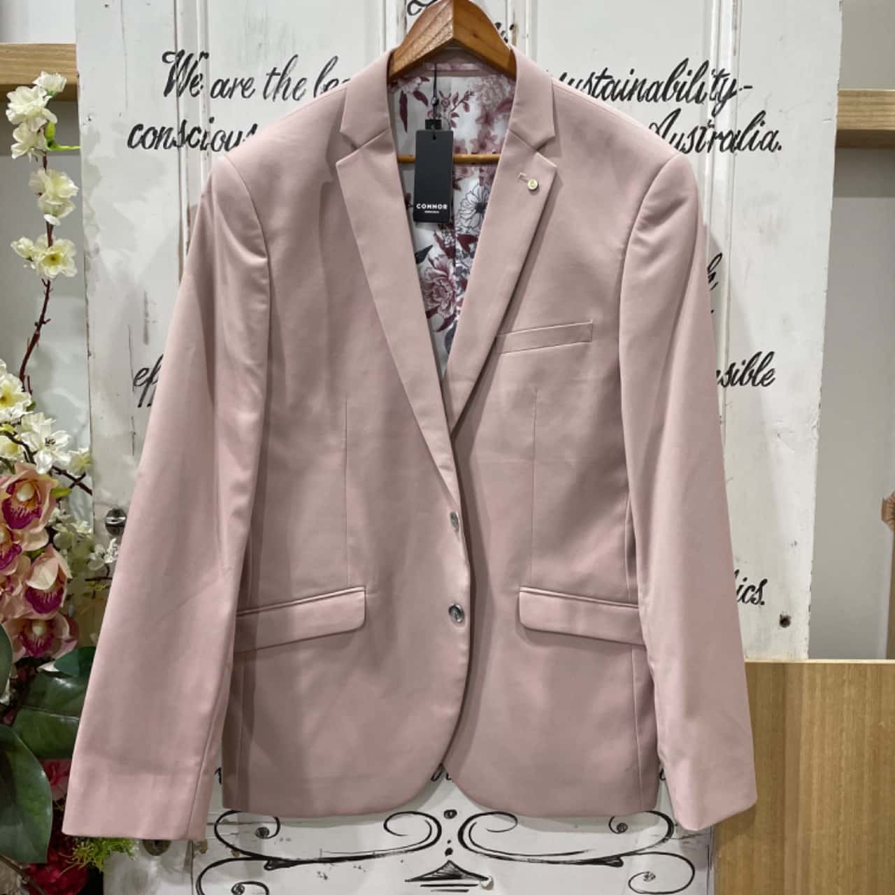 Conner Brand! BNWT RRP $139.99 Mens Size 44 Blazer / Suit Jacket Floral ...