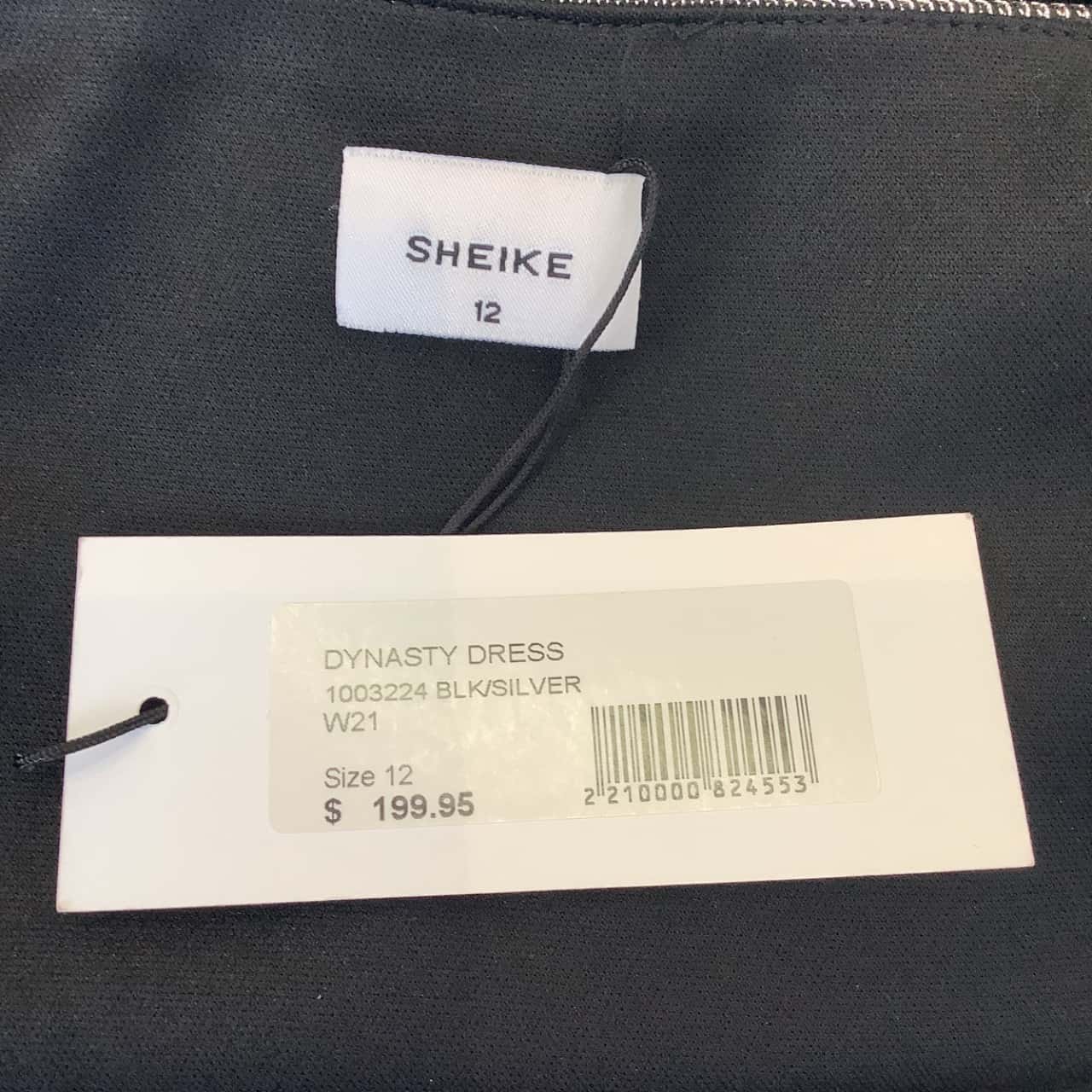 Brand New Sheike Womens Size M-L One Shoulder Dynasty Cocktail Dress ...