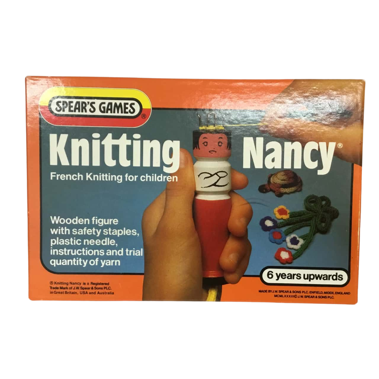 Vintage 1983 Knitting Nancy Spear’s Games