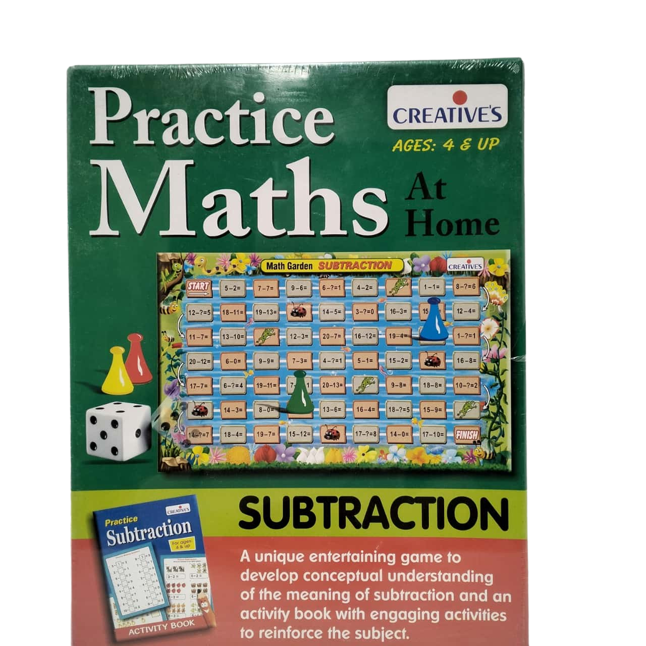 Creative's Practice Maths. SUBTRACTION (s)