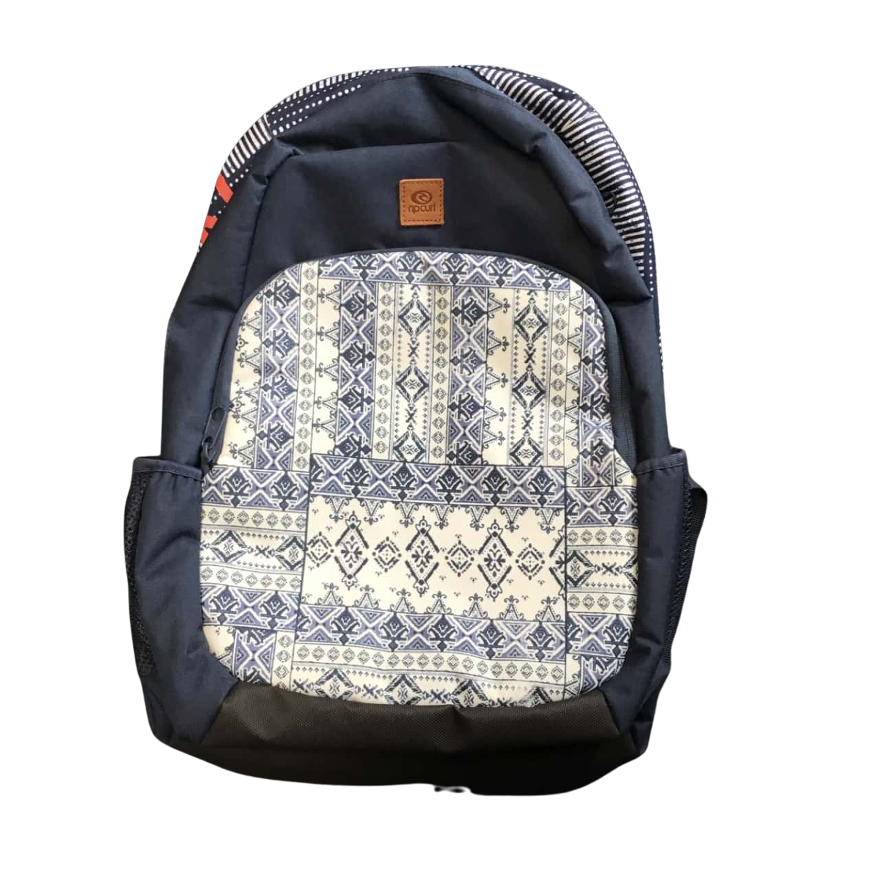 Rip Curl Navy Blue Backpack With Adjustable Straps - New