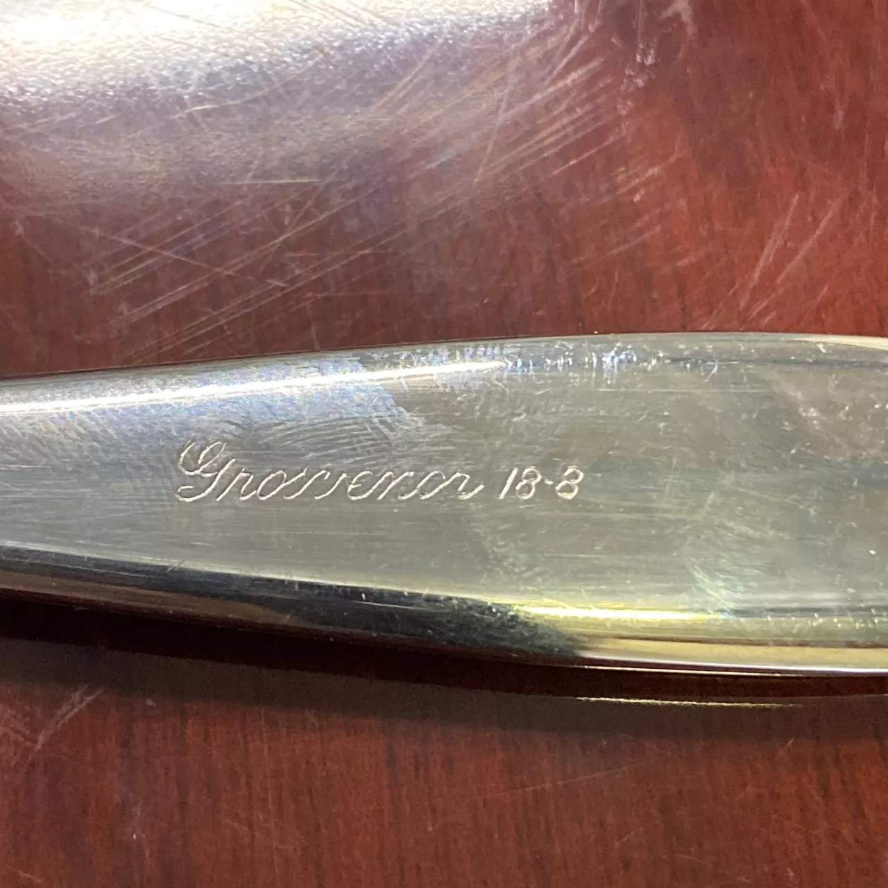 Grosvenor stainless cutlery - 6 in the set - Used Good | Salvos Stores