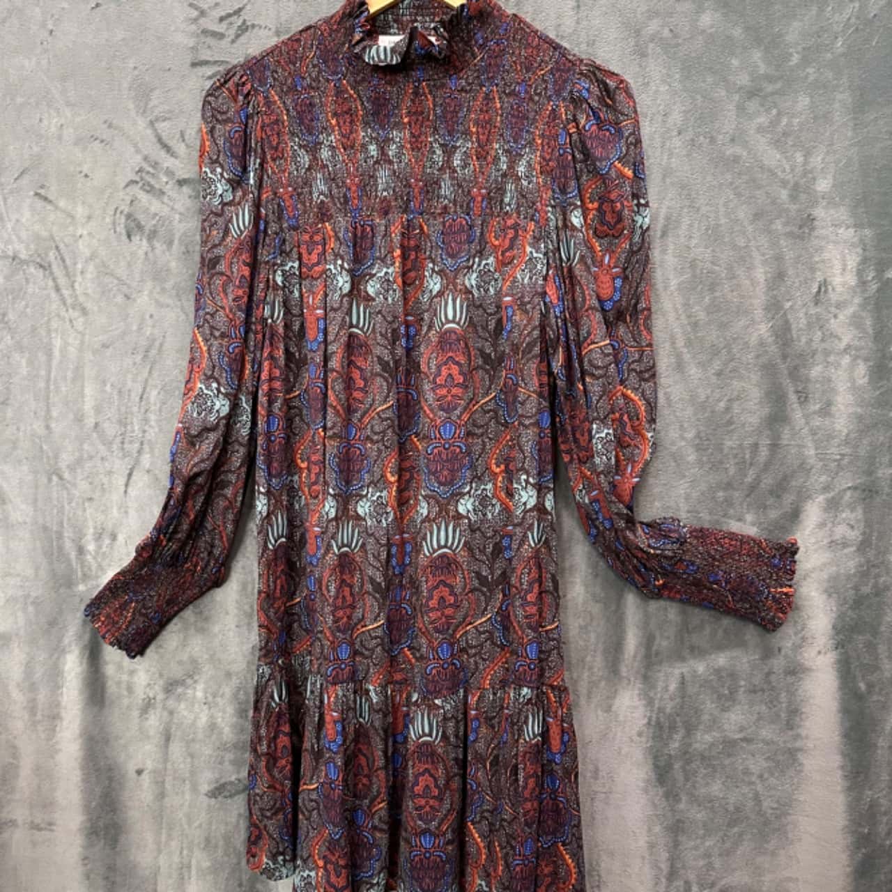 David Jones Womens Size 8 Long Sleeve Pattern (s)