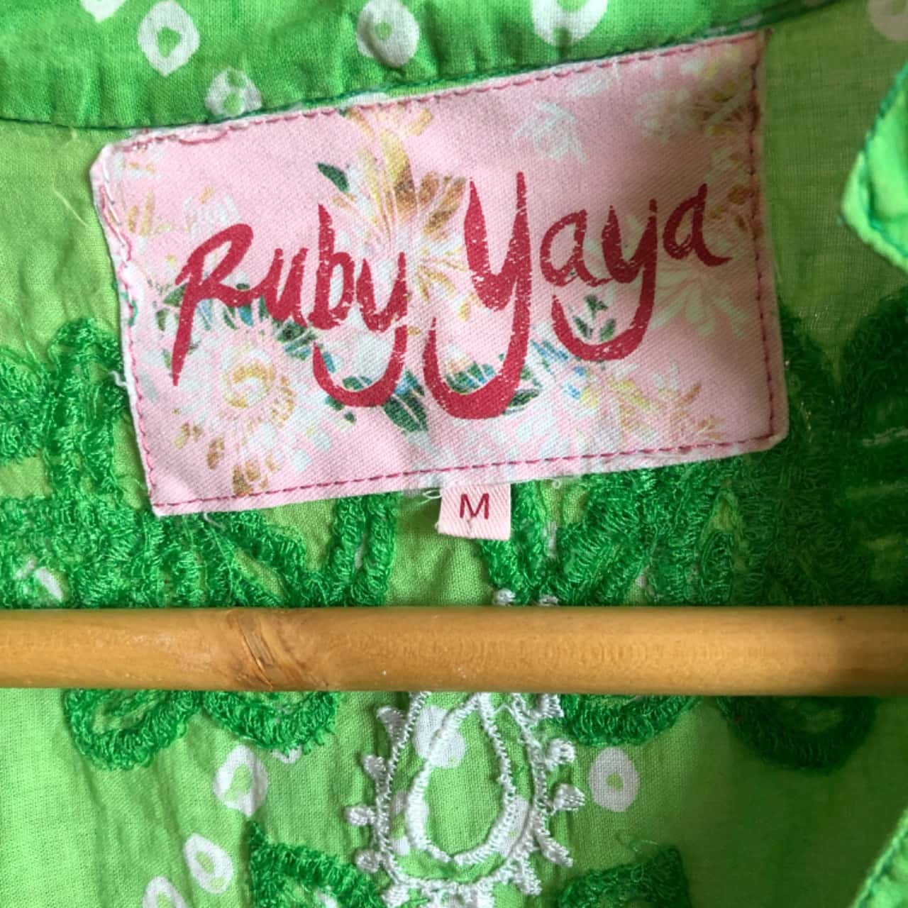 Ruby Yaya Size M Green / Silver Dress