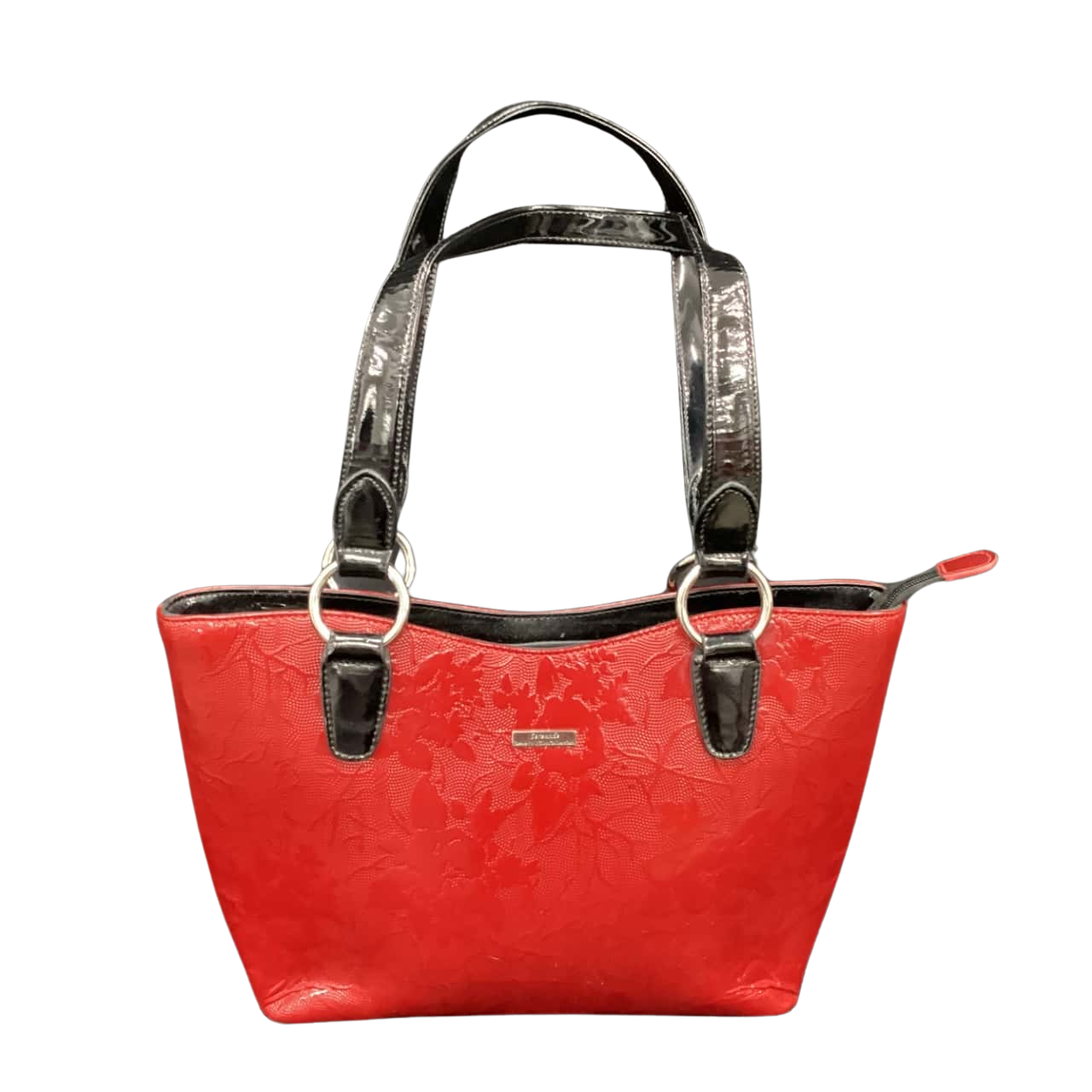 Serenade Beverley Hills Collection Womens Handbag Black / Red (s)