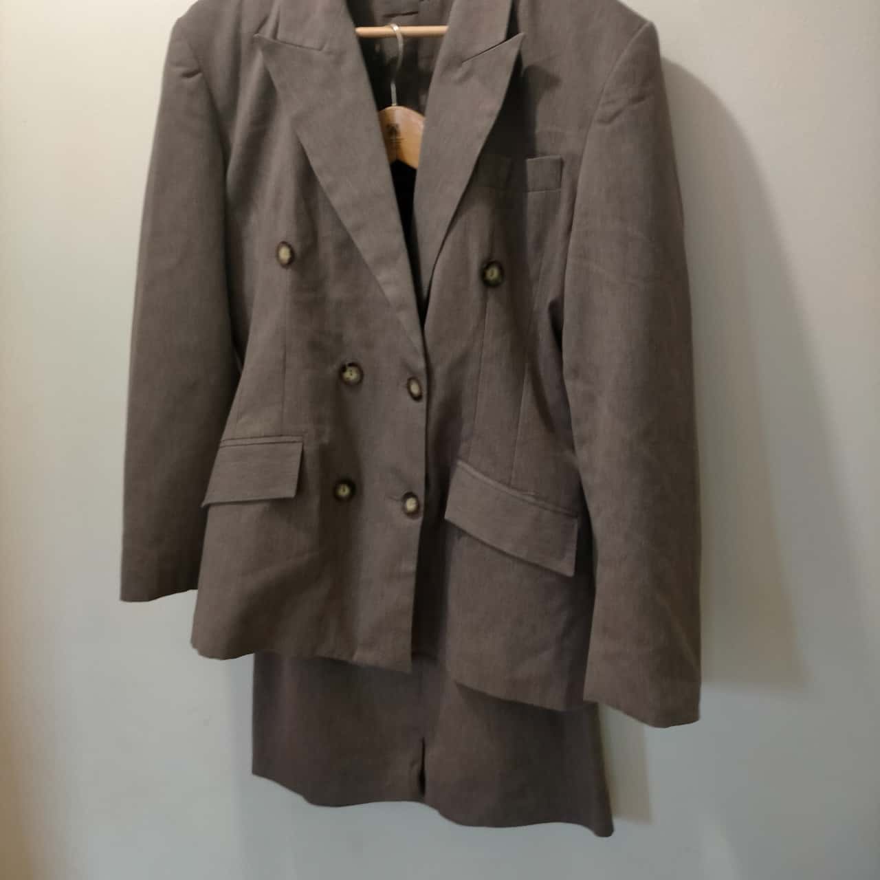 CORAIL PARIS Made in France Retro Size 2 Brown Suit GVC(s)