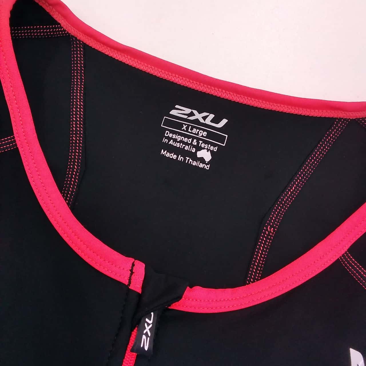 NWT Womens XL Black/Pink 2XU WX Perform Trisuit (05, 34)(s)