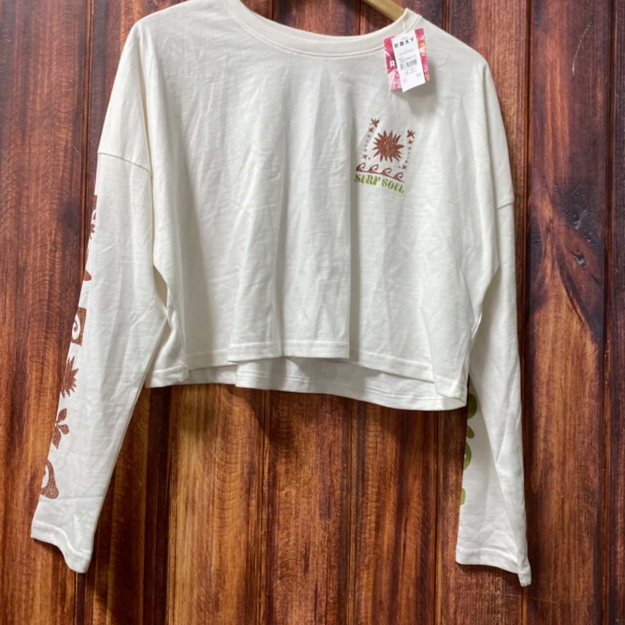 Roxy Womens surf top Size L new