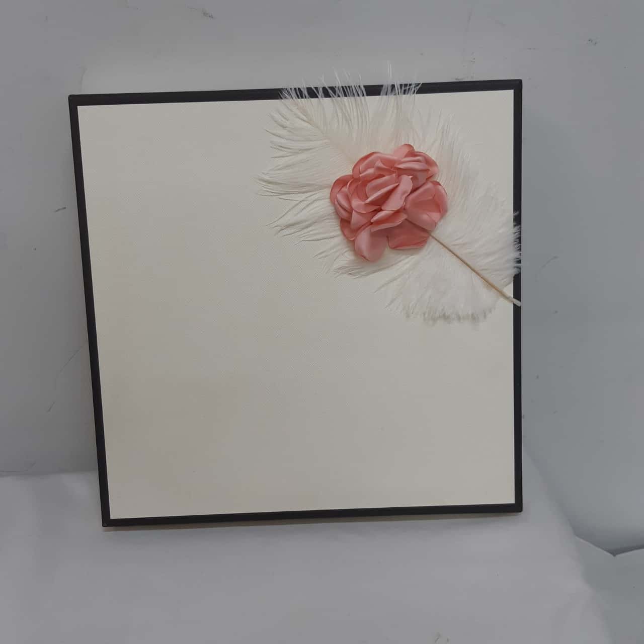 Embroidered Silk Scarf In Box