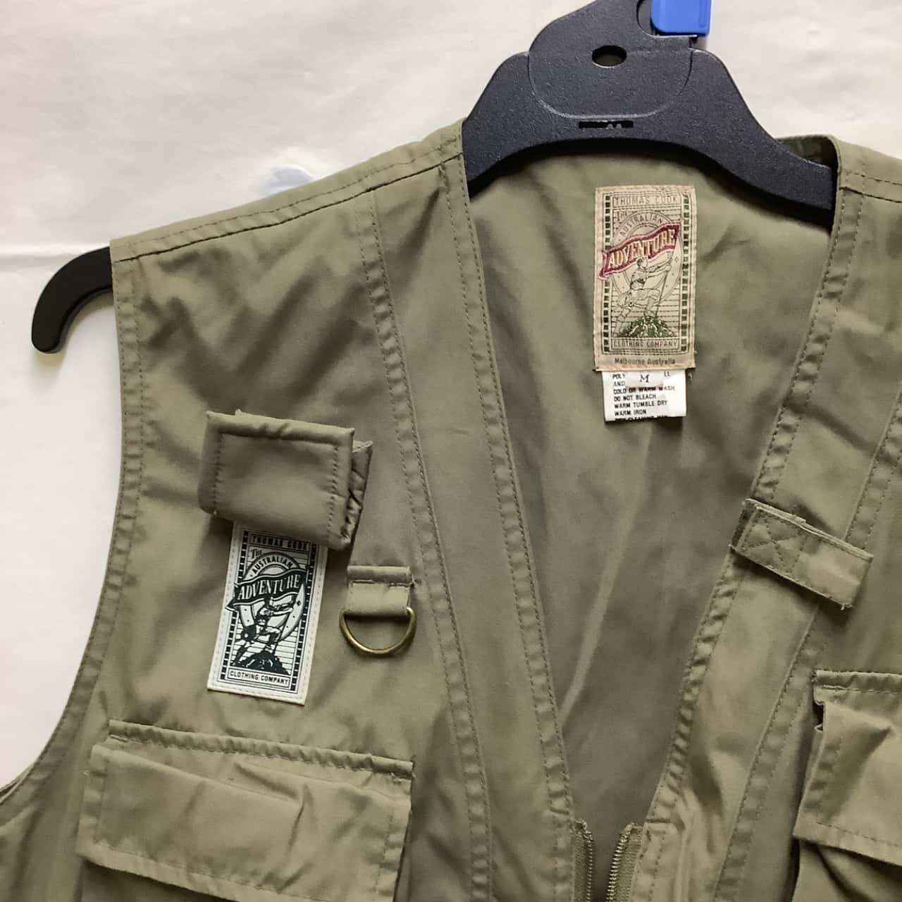 Thomas Cook Mens Size M Olive vest(s)