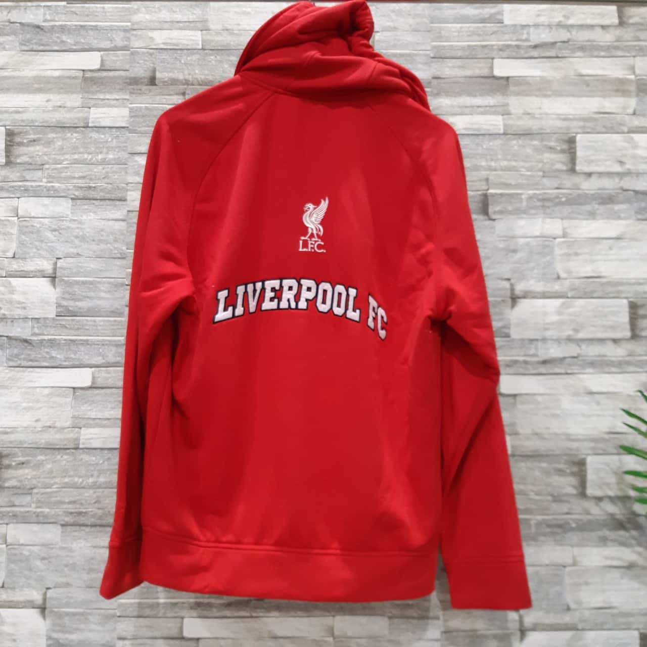 Liverpool Football Club ANFIELD Mens Size XL Front Zipper / Hood Jacket ...