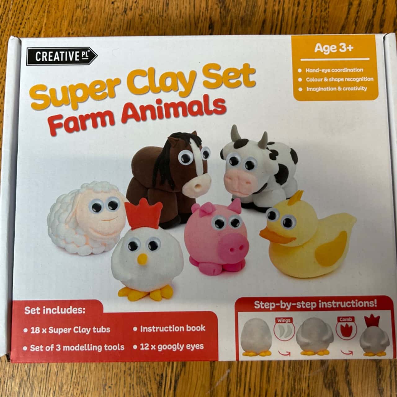 clay set - farm animals (s)