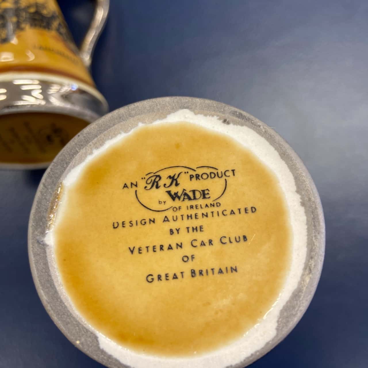 2 small Wade jugs . Vintage Car Club of Great Britain (s)