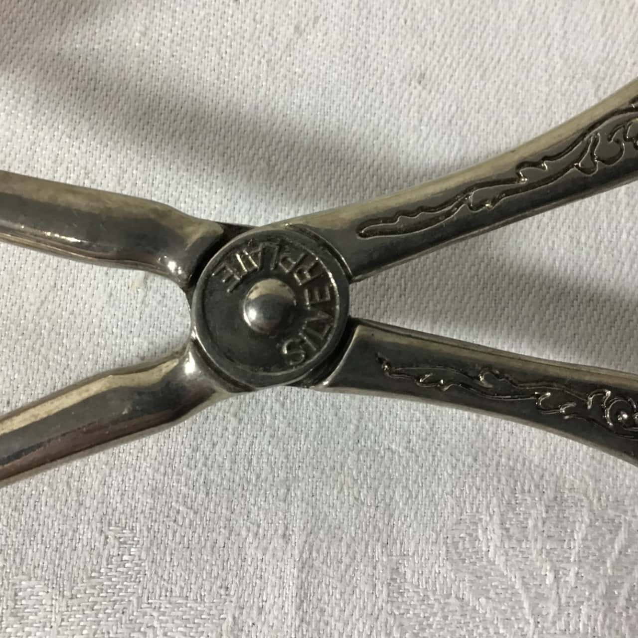Decorative Pattern Silver Plated Scissor Cake Server(s)