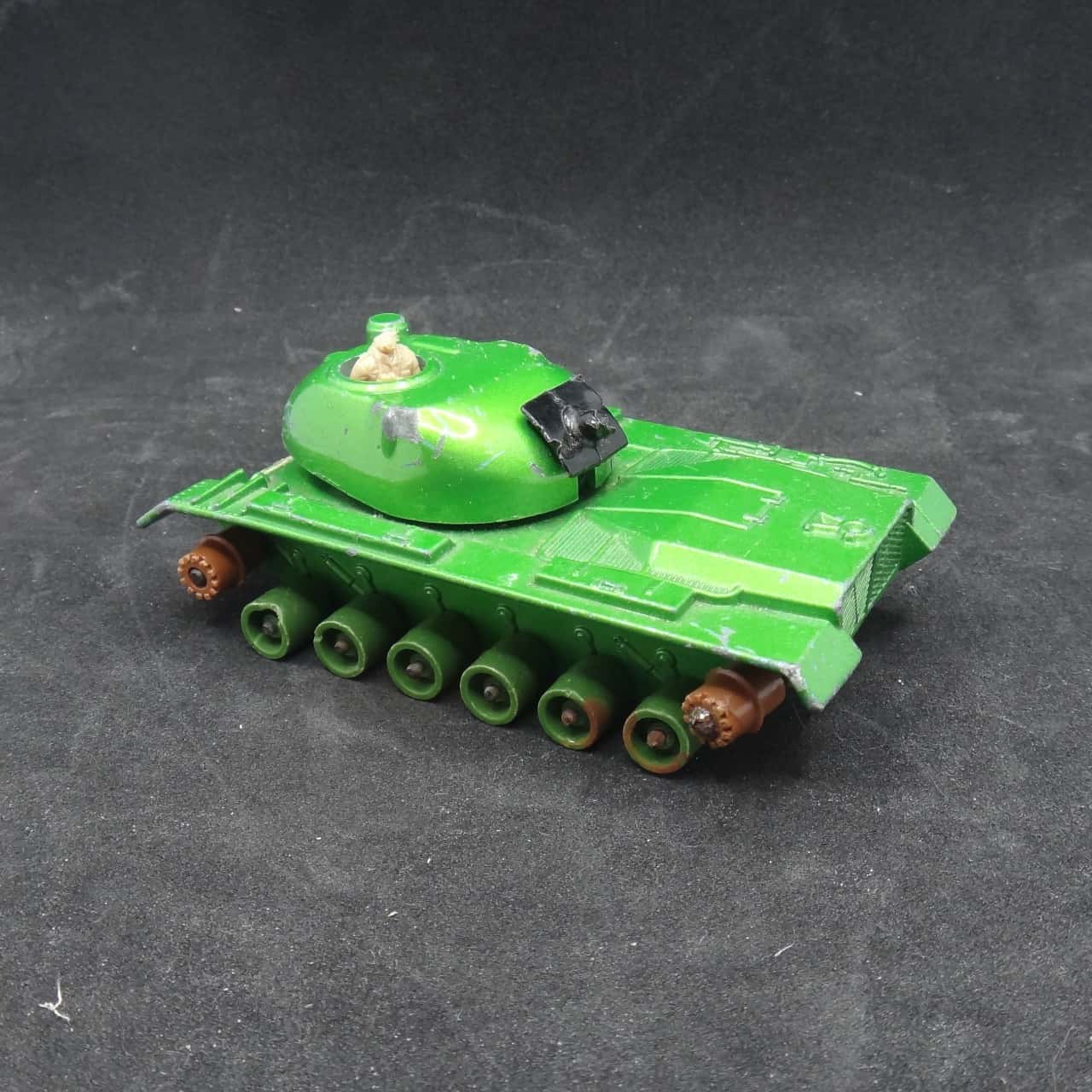 Vintage Matchbox Battle Kings Tank - 1974, Lesney Products K-102 M48 A2(s)