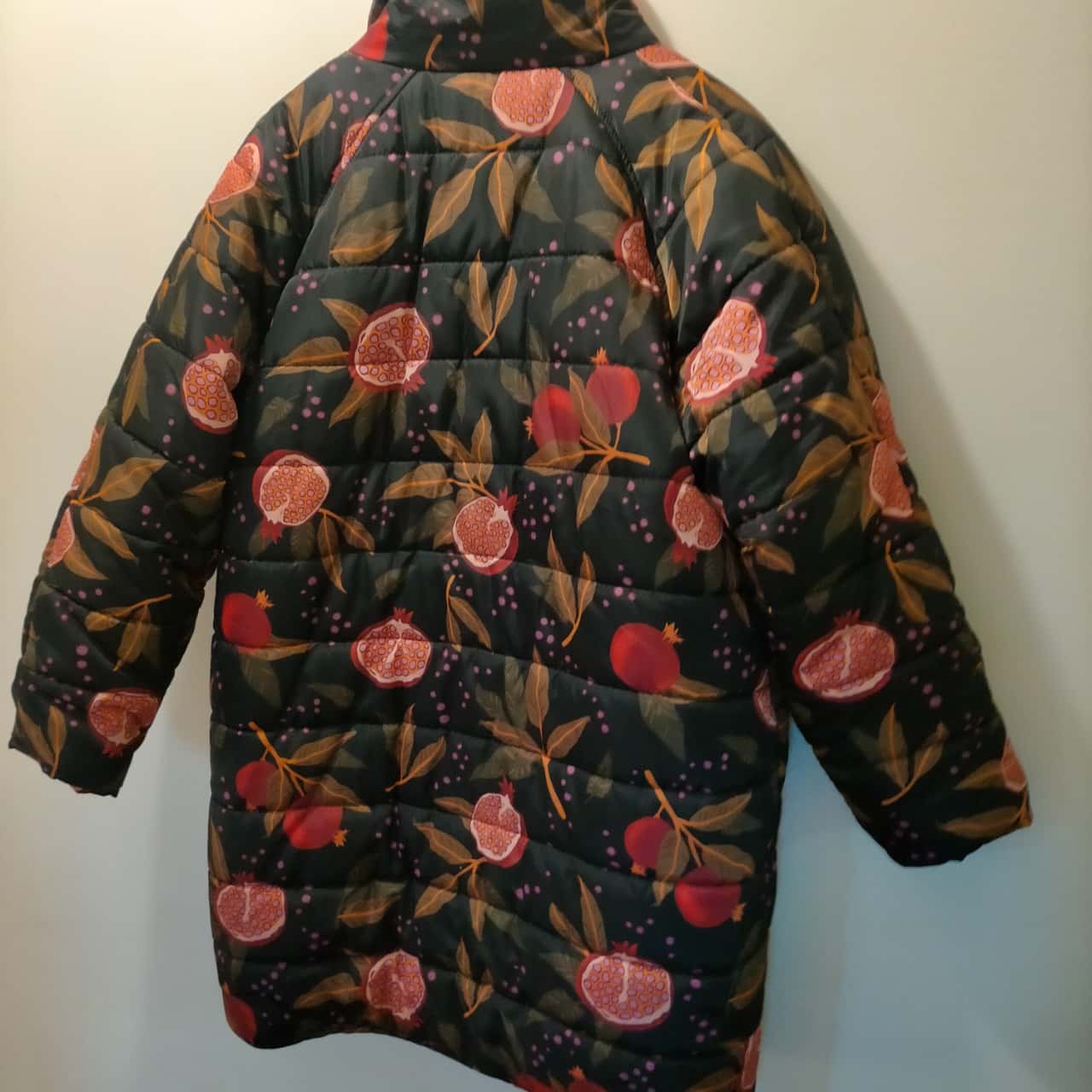 Princess Highway Size XL Winter Coat Black / Floral VGUC(s)