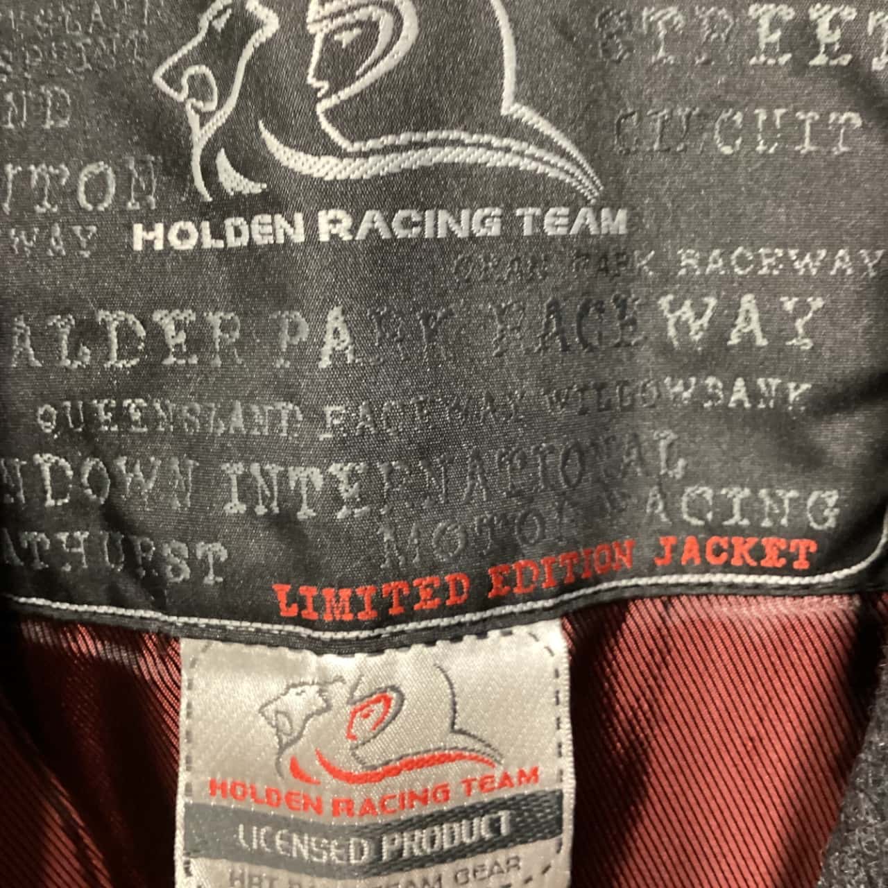 Holden Racing Team Black / Grey Limited Edition Jaket