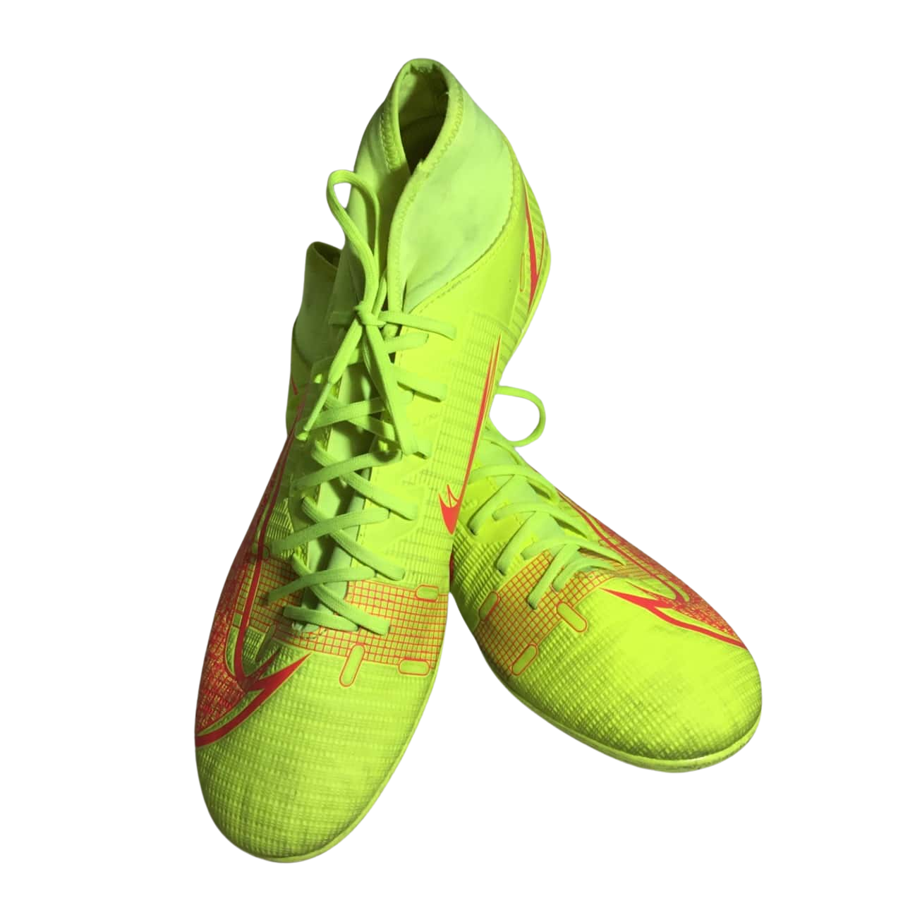 Nike Mens Size 11 Yellow Mercurial Soccer Shoes(s)