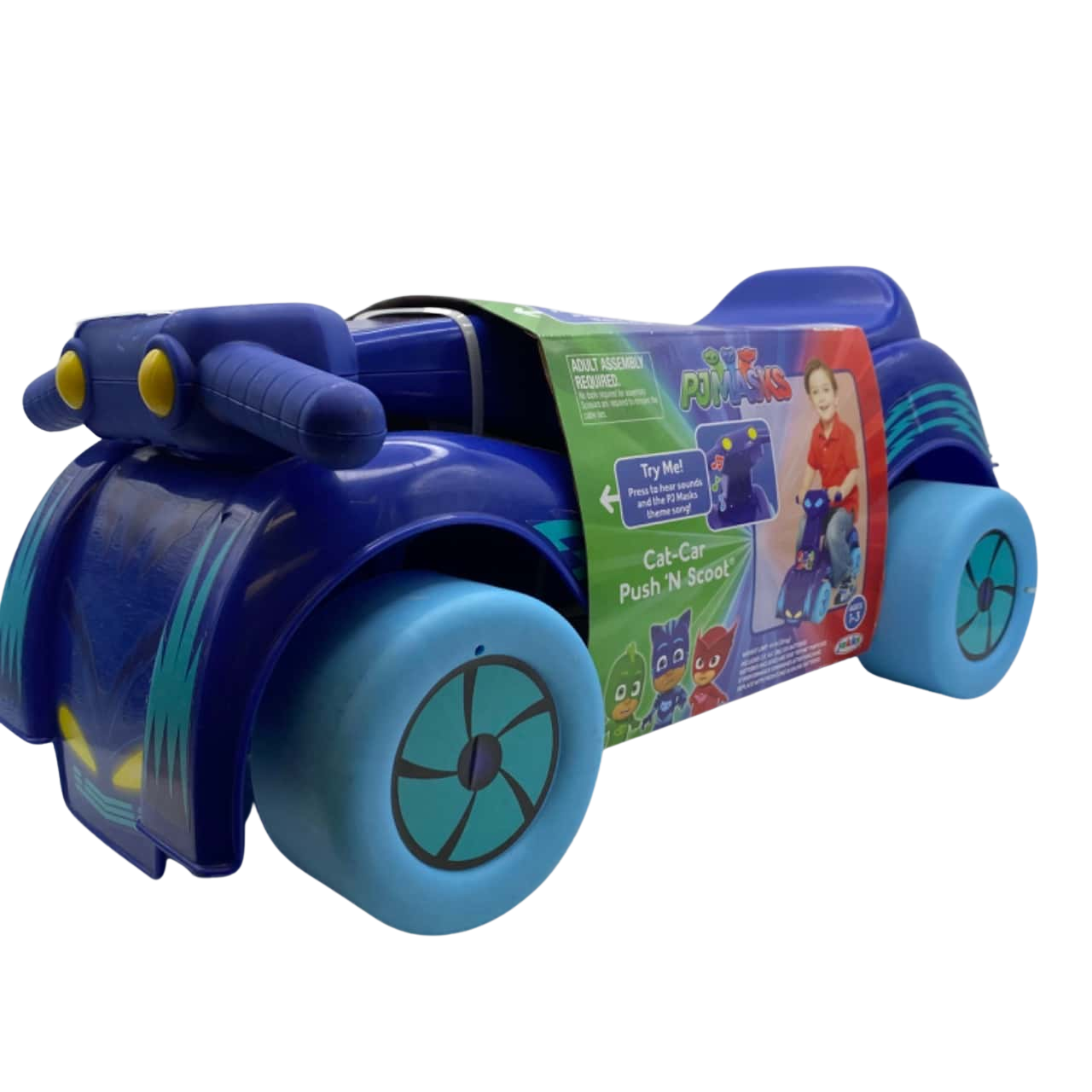 BNWT PJ Masks Cat-Car Push 'N Scoot Ride On(s)