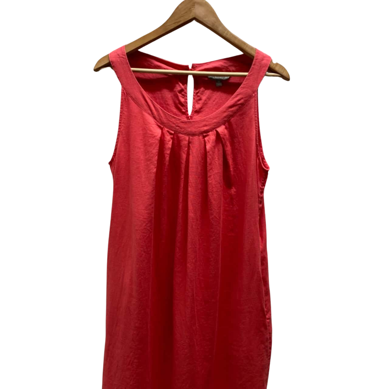 Suzannegrae Womens Coral Linen Dress