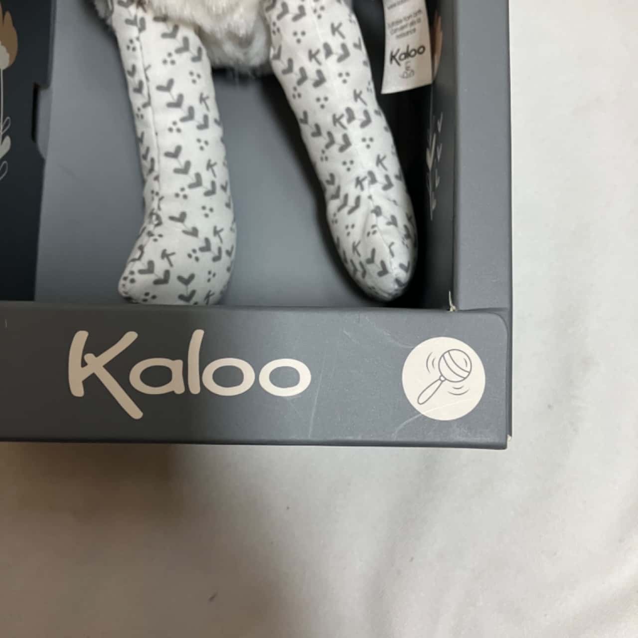 Kaloo Doll Rattle Rabbit Mini Cream BNIB(s)