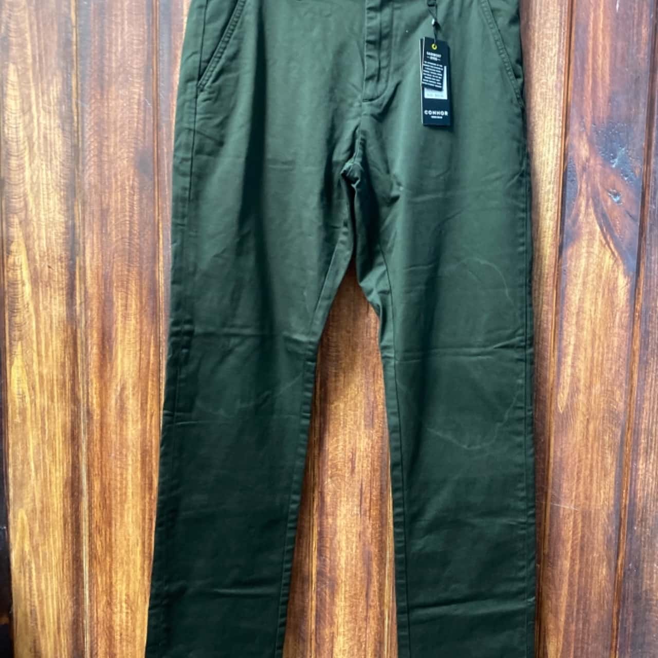 Connor Pants Size 32 Chinos Olive (s)