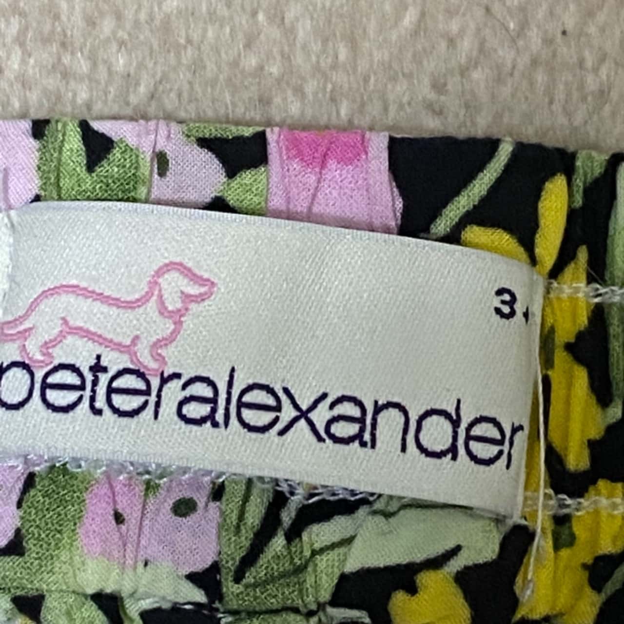 Peter Alexander Womens Size XXXL Floral Pants(s)