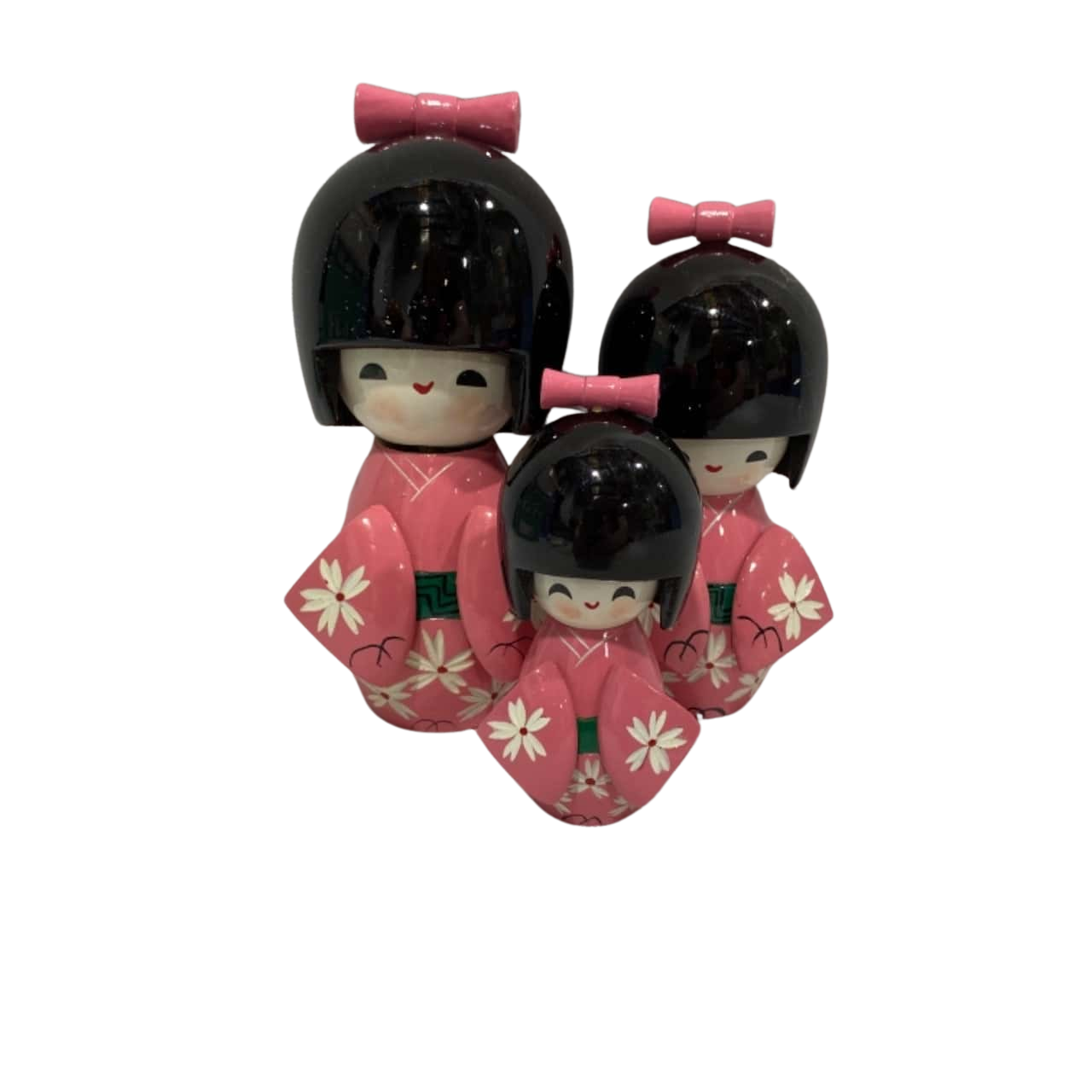 Pink Kokeshi Doll