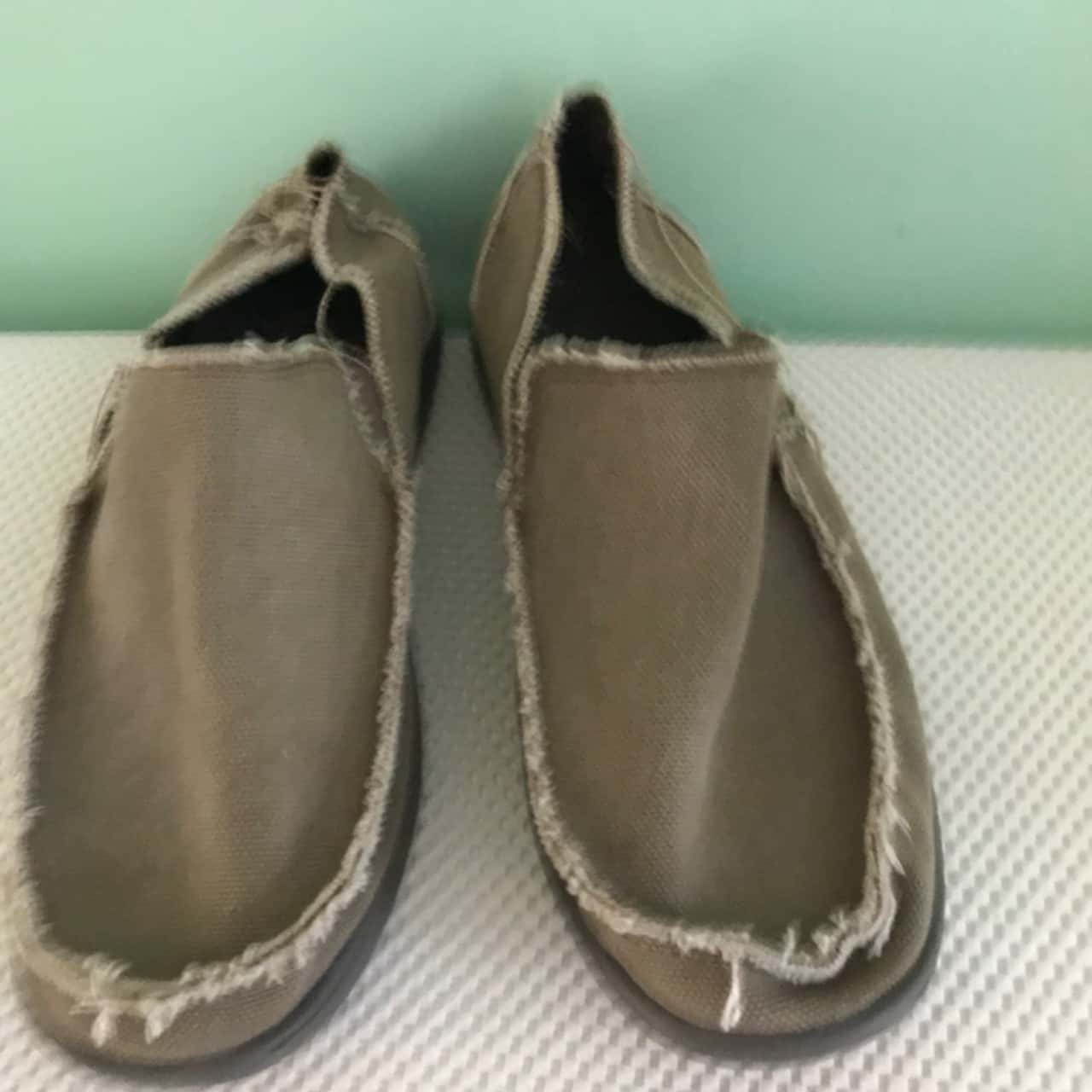 Crocs Mens Size 12 Khaki Casual Boat Shoes(s)