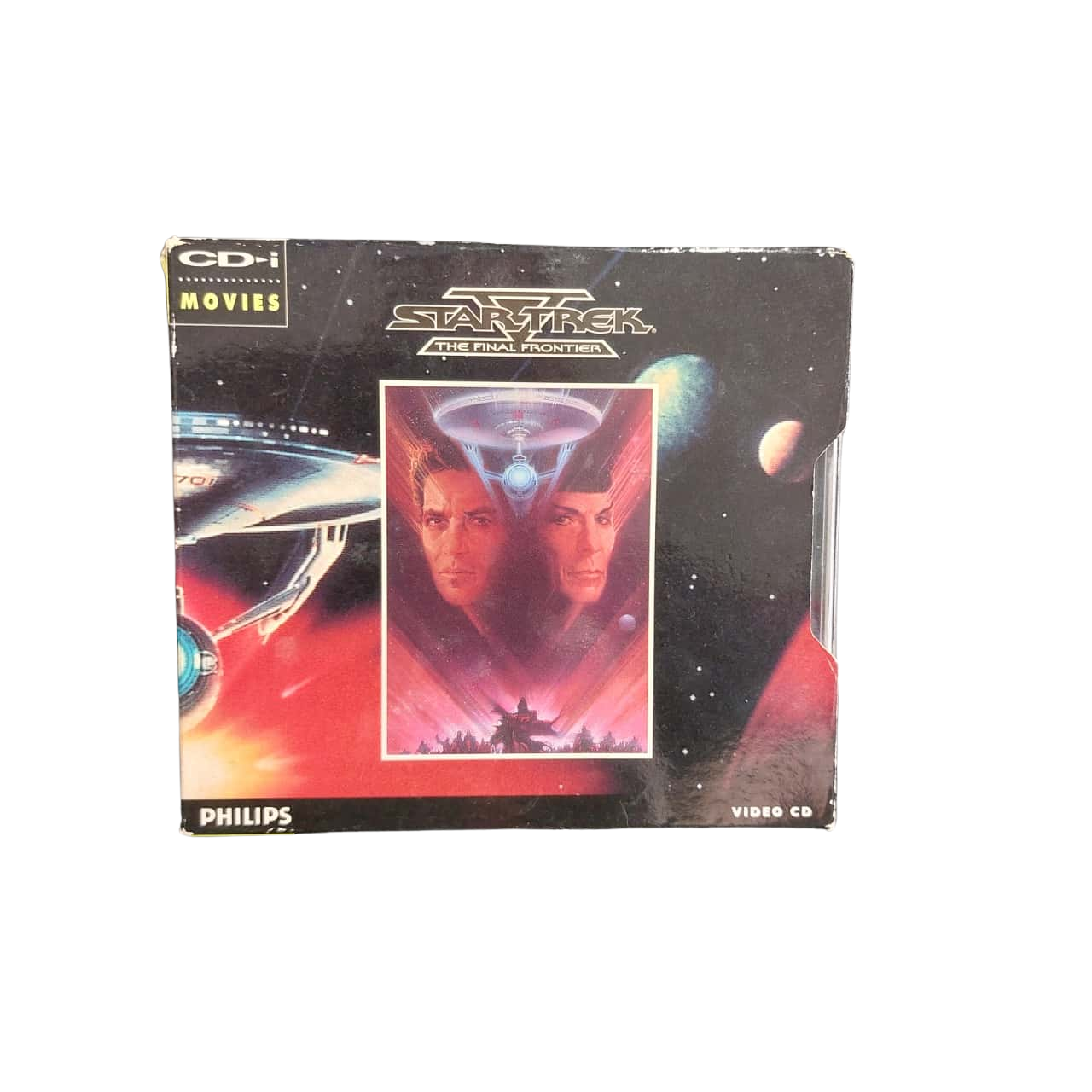 Philips Star Trek 5 The Final Frontier VCD.