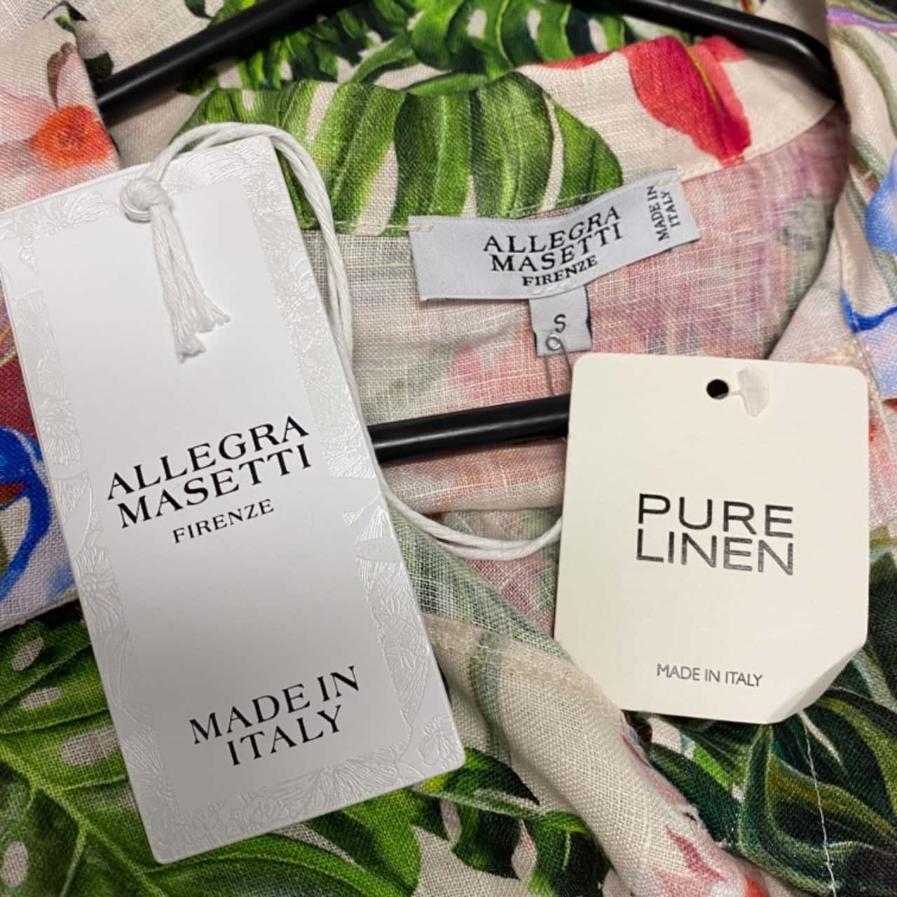 BNWT Allegra Masetti Womens Size S Floral Dress Floral / Multicoloured (s)