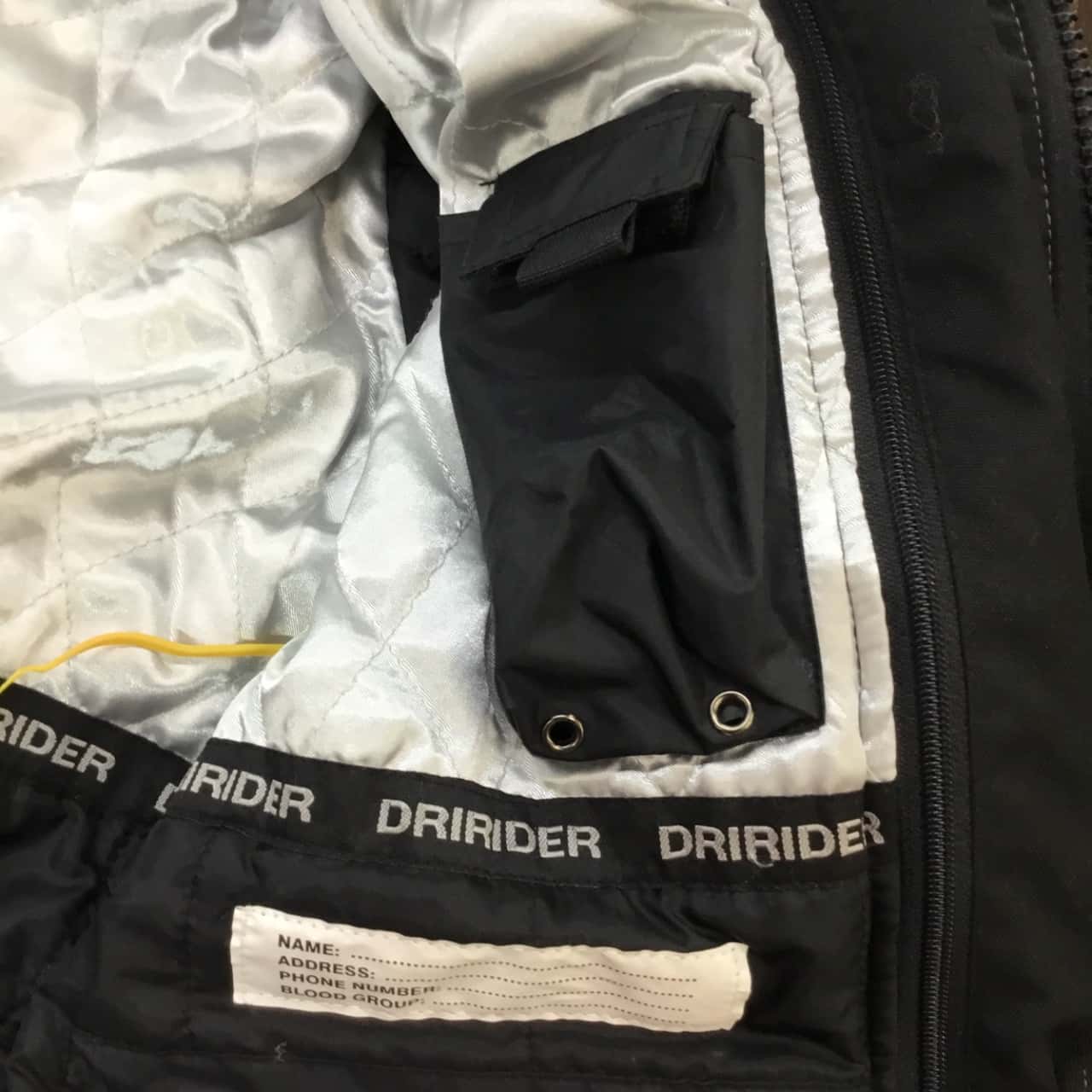Dri Rider Mens Jacket and 2x Pants Size 52/42L Black