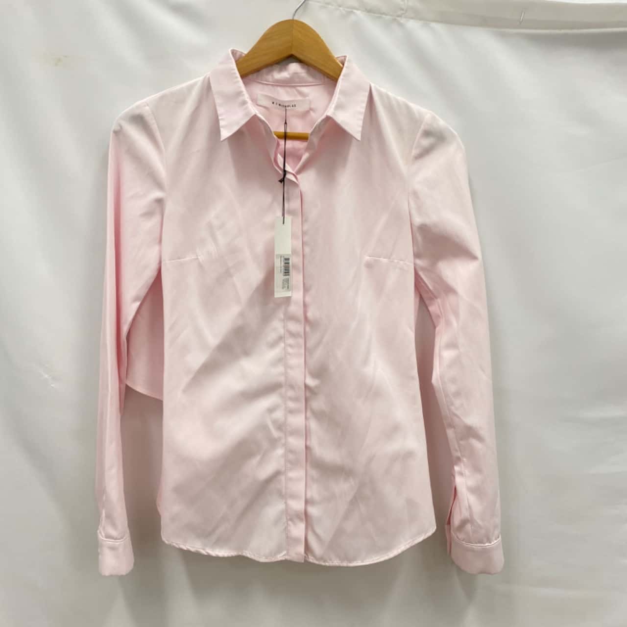 N/NICHOLAS Australian Made Women's BACKLESS SHIRT Size 6 Light Pink BNWT(s)