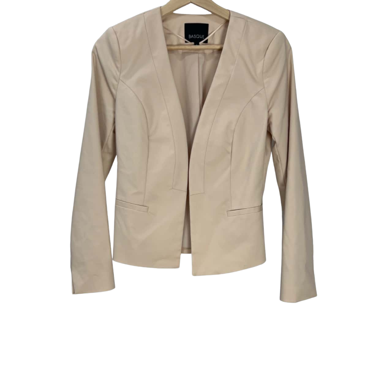 Basque Size 6 Open Jacket Beige (s)