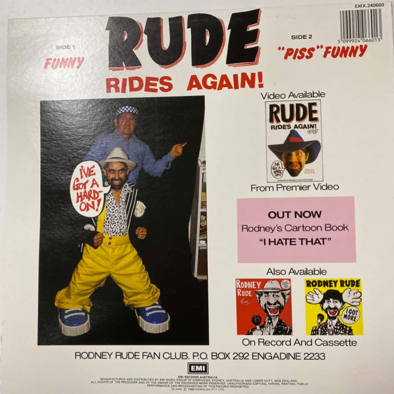 Rodney Rude rides again vinyl