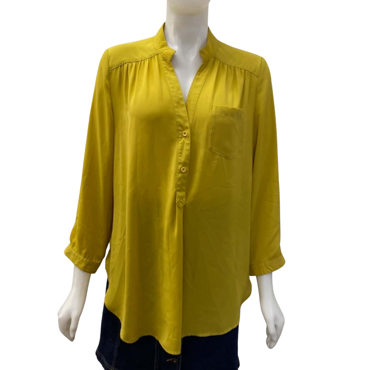 Forcast Womens Size 16 Shirts & Blouses Gold / Yellow (s)