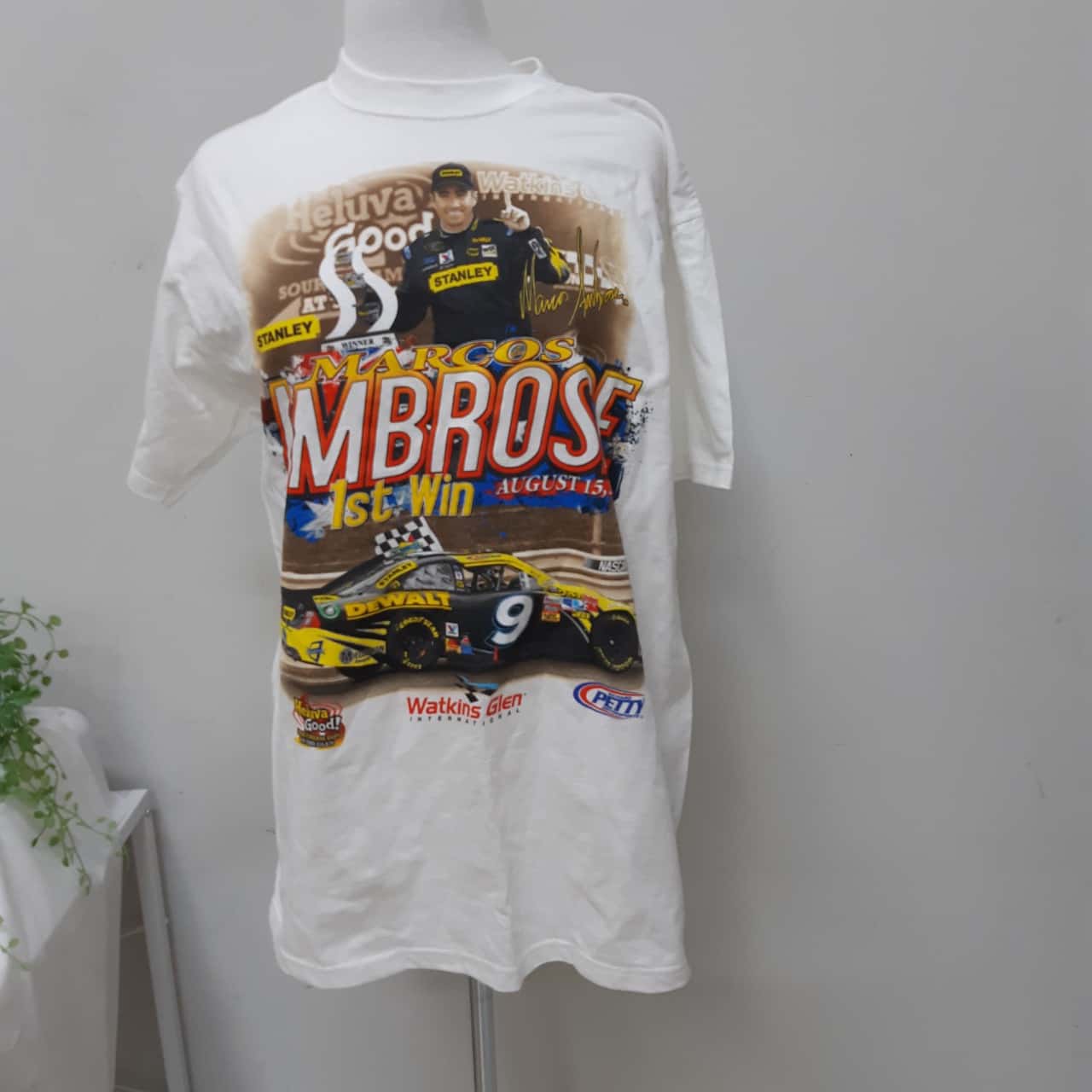 Chase Authentics Unisex Marcos Ambrose Racing T Shirt